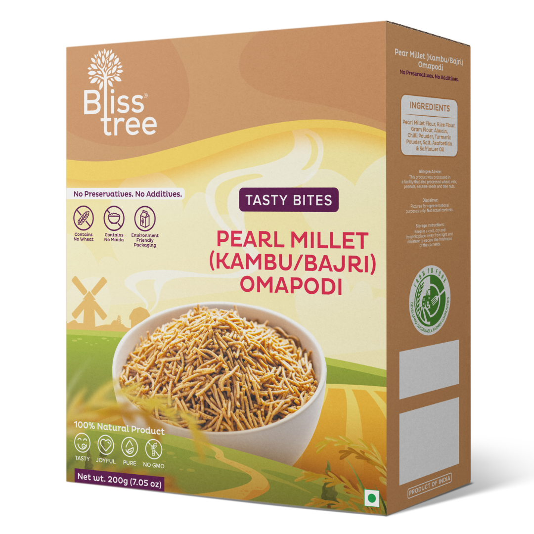 Pearl Millet (Kambu/Bajri) Omapodi - 200g - Bliss Tree